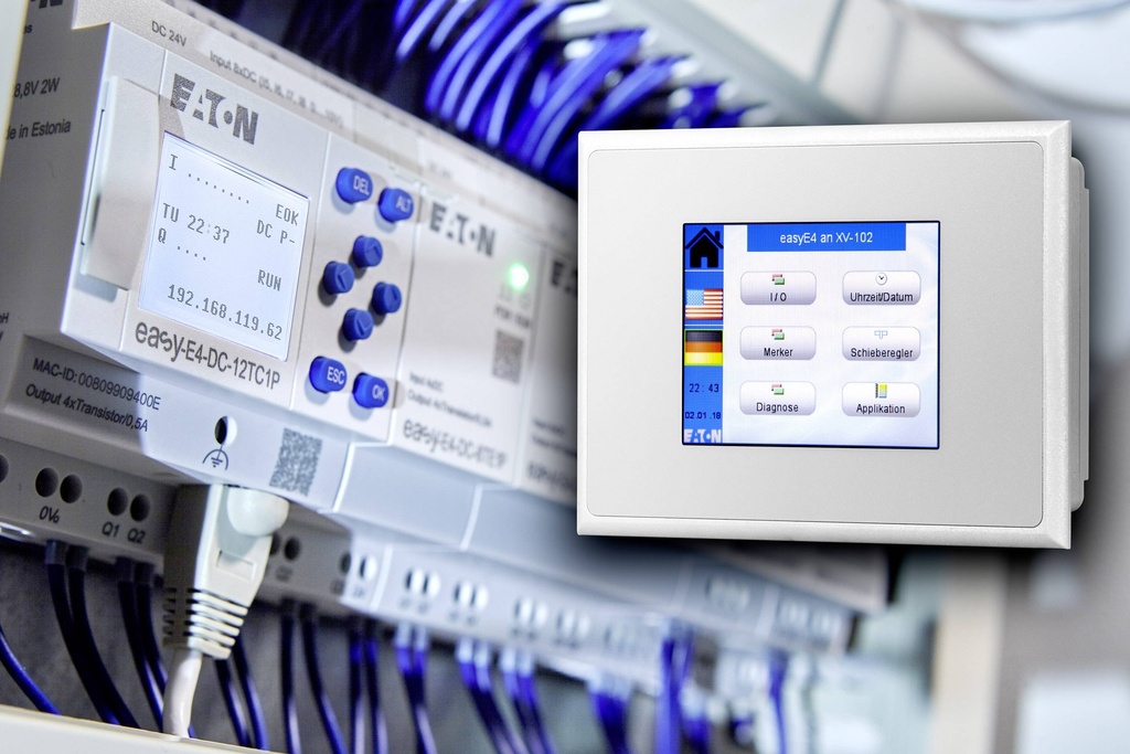 EASY-E4-AC-12RC1— CONTROLADOR LOGICO PROGRAMABLE 100-240VAC/DC 8 ENTRADAS DIGITALES | Acotron ...